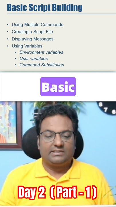 Day 2 | Linux Bash Shell Scripting | Part -1 #linux #shellscripting #devops #aws #education # ...