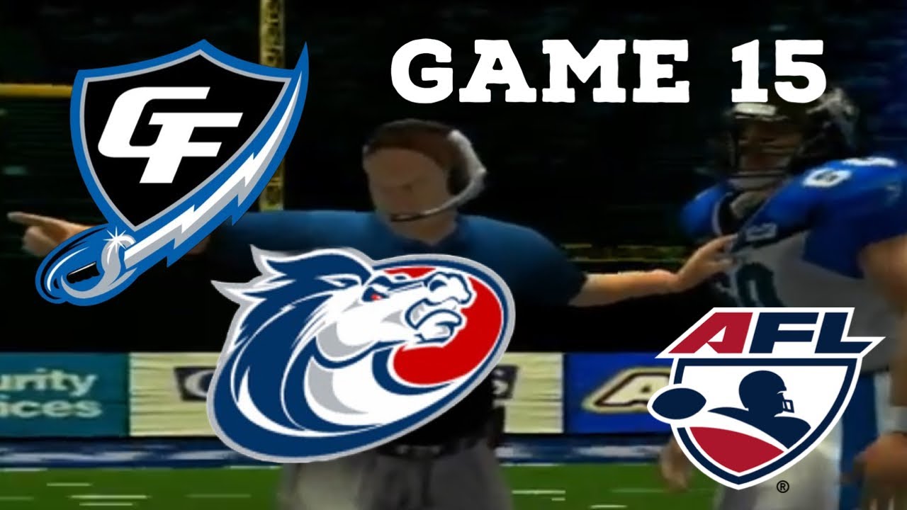Arena Football Georgia Force Season Sim: Game 15 vs Wranglers - YouTube