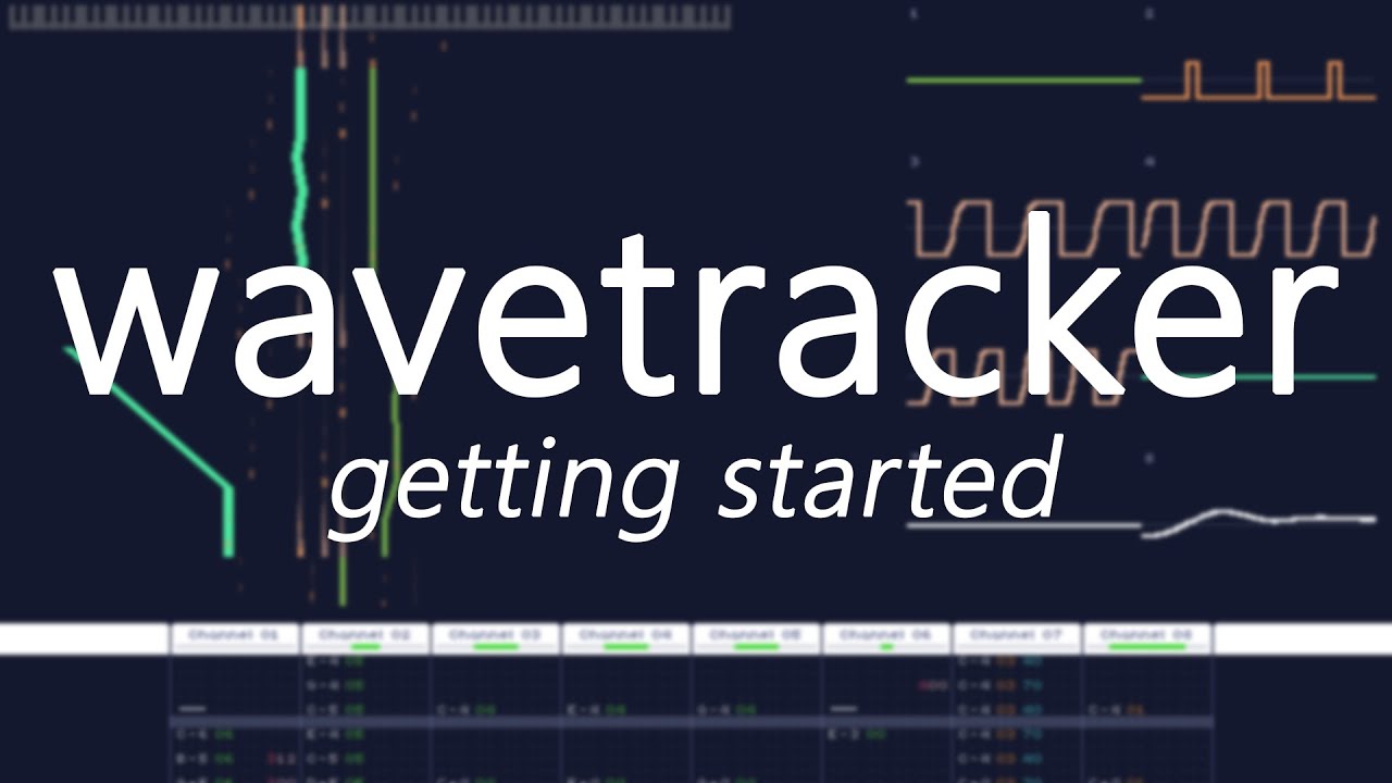 Wavetracker - getting started - YouTube