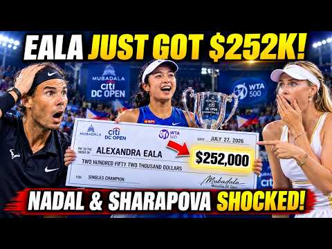 NO ONE EXPECTED THIS! Sharapova Secretly Helps Alex Eala at Nadal Academy!
