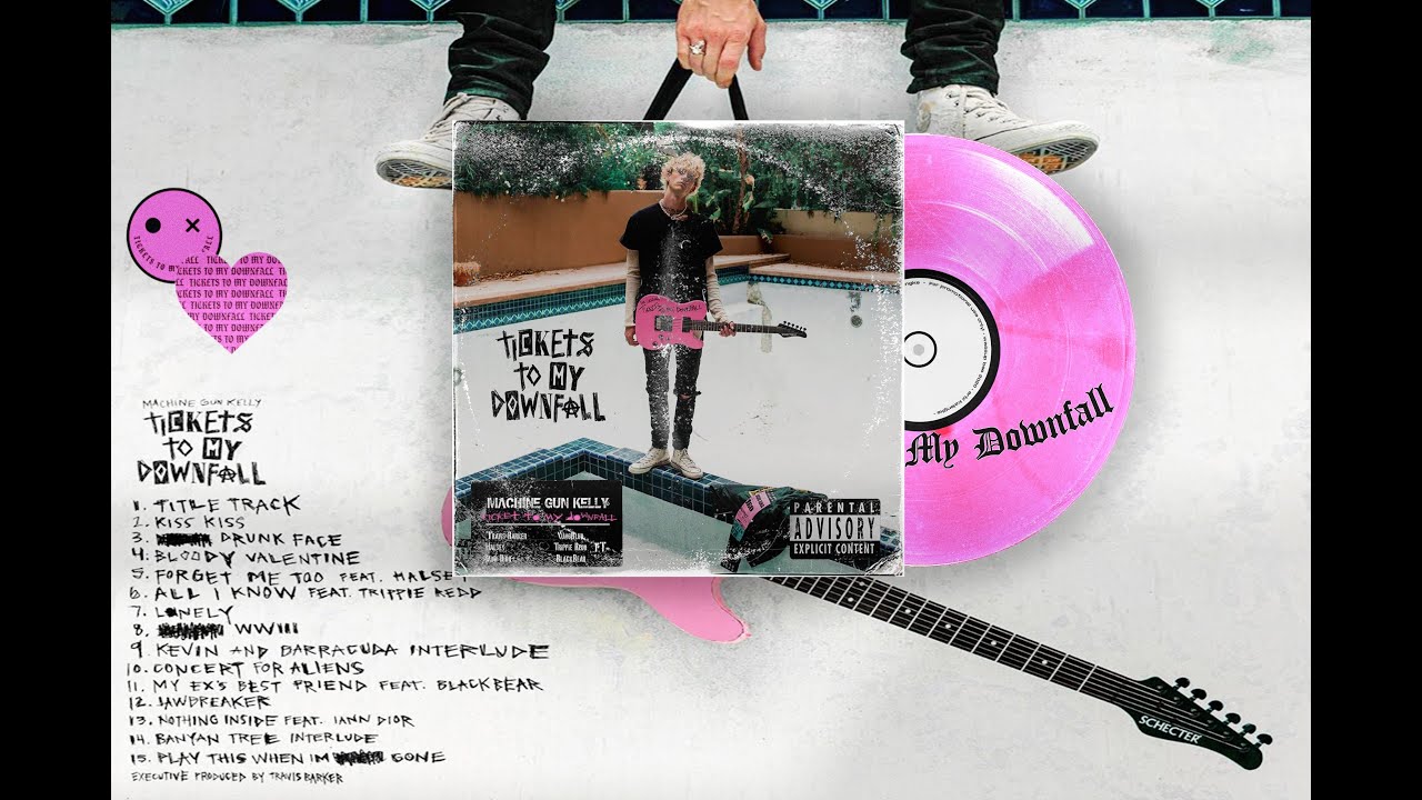 Machine Gun Kelly ft. Halsey - Forget Me Too (vinyl type) - YouTube