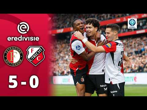 Nächste Tor-Party! Feyenoord fegt auch über Utrecht hinweg - Feyenoord Rotterdam - FC Utrecht