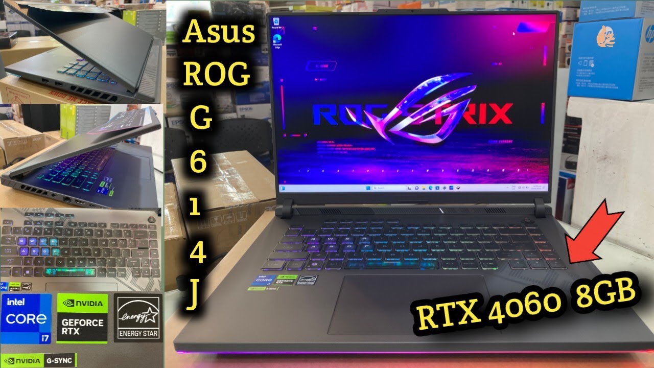 Unboxing Asus ROG G614J I Asus ROG G614J I Intel Core i7-13650HX/BGA I ...