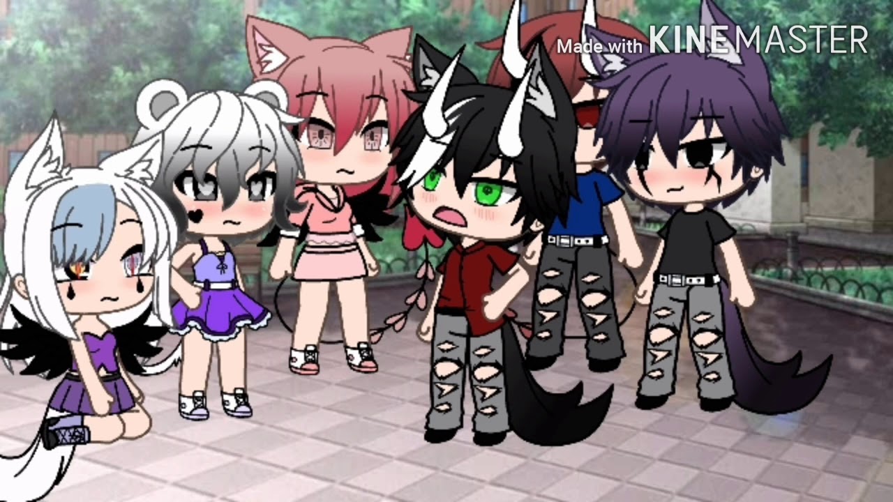 Gacha life//Nerds vs bad boys// singing battle part 2! - YouTube