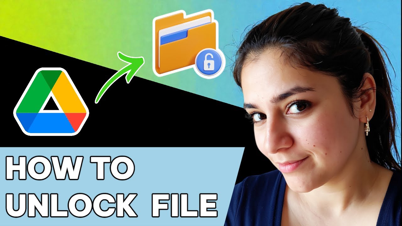How to unlock a file in Google Drive - YouTube