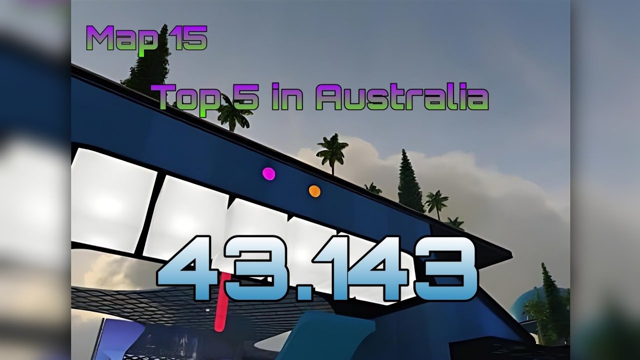 TM2020: Summer 2023 - Map 15 (Top 5 in Australia) - 43.143 - YouTube