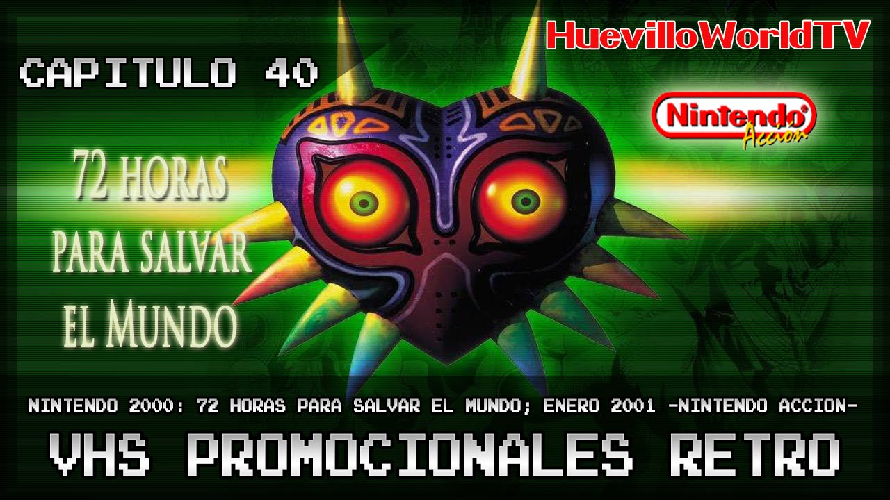 VHS Promocionales Retro #40: Nintendo 2000: 72 Horas para salvar el ...