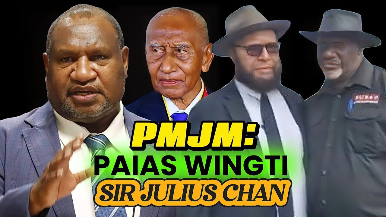 PMJM ON LAW AND ORDER PAIAS WINGTI & SIR JULIUS CHAN - YouTube