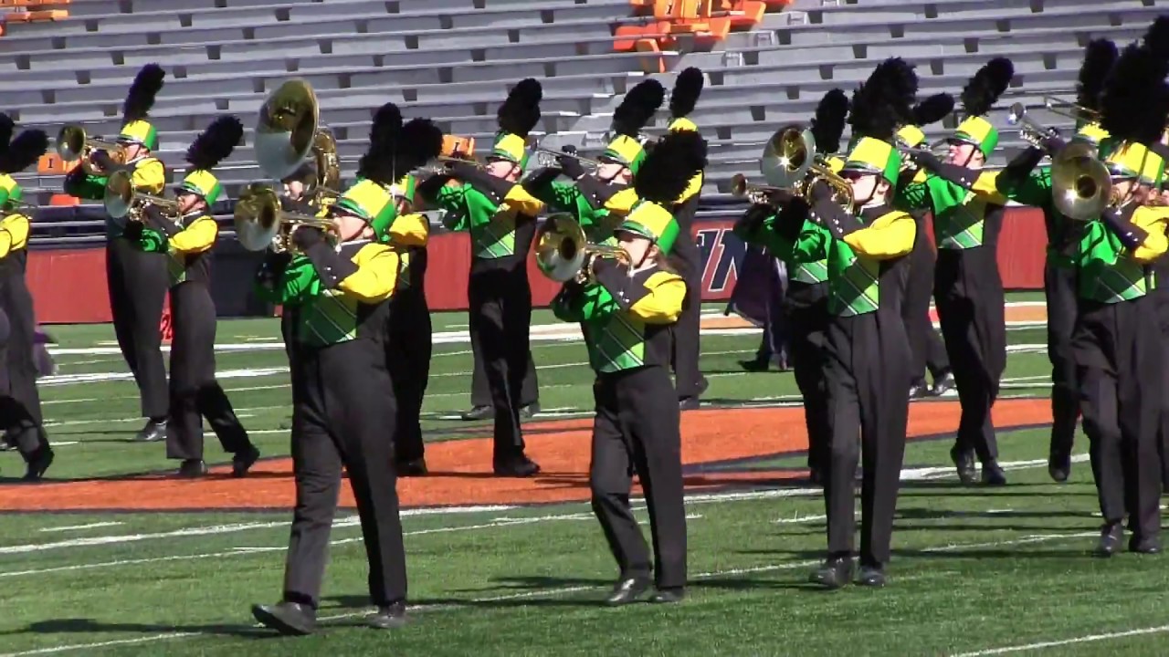 2018-10-20, UHigh Marching Pioneers, UofI Competition - YouTube
