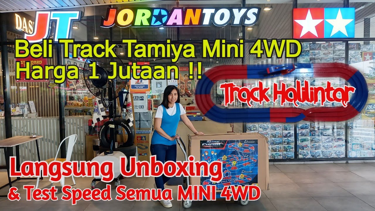 Perdana Beli Tamiya Mini 4WD Track - LANGSUNG TEST SPEED SEMUA MINI 4WD ...