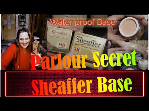 Sheaffer Powder Foundation || Sheaffer Mineral Base || Bridal Base 3x ...