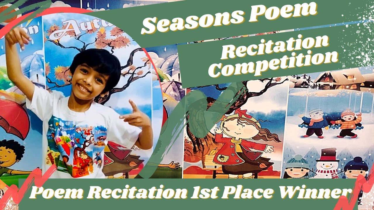 First Prize Winning Poem | Season Poem with Lyrics | English Poem ...