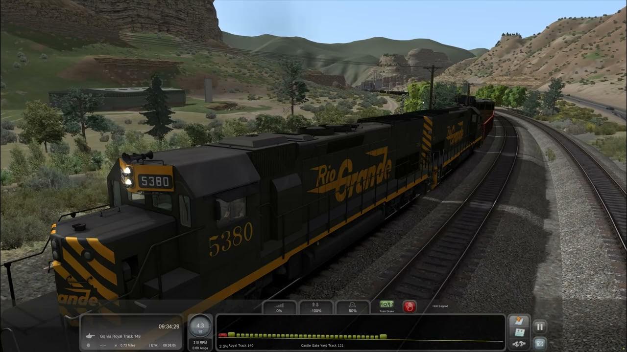 Train Simulator Classic - [EMD SD40T-2] - Leaving Helper Part 2 - 4K UHD - YouTube