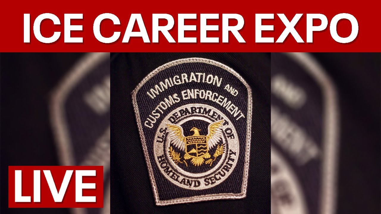 LIVE | ICE career expo: Media briefing - YouTube