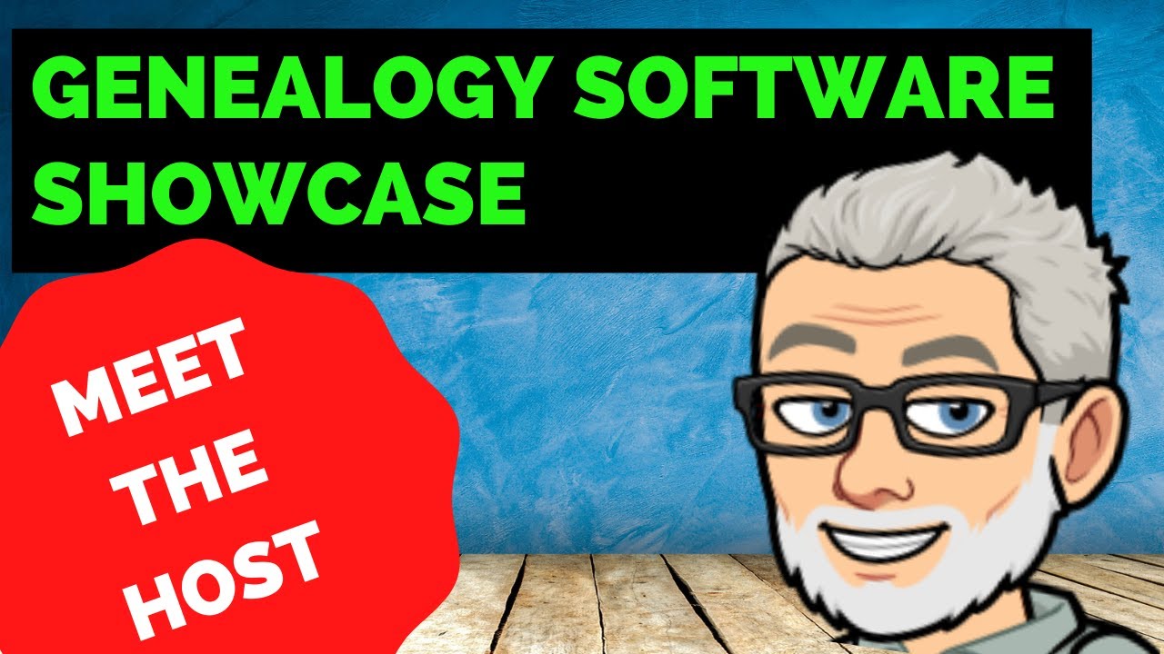 Meet the Host of the Genealogy Software Showcase - YouTube