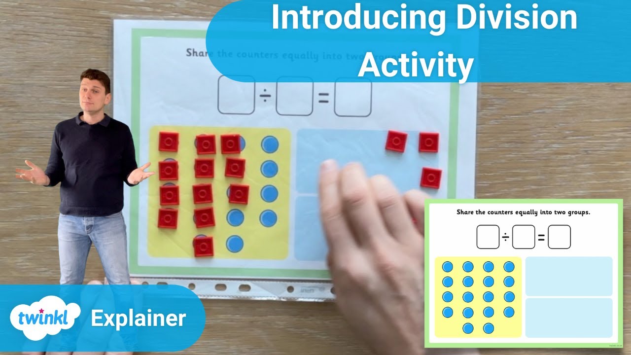 Twinkl KS1 | Maths Introducing Division Activity Flipchart - YouTube