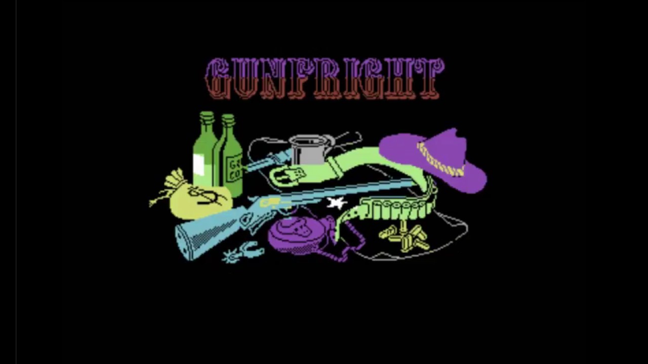 Gunfright - Commodore 64 - micro64 emulator - YouTube