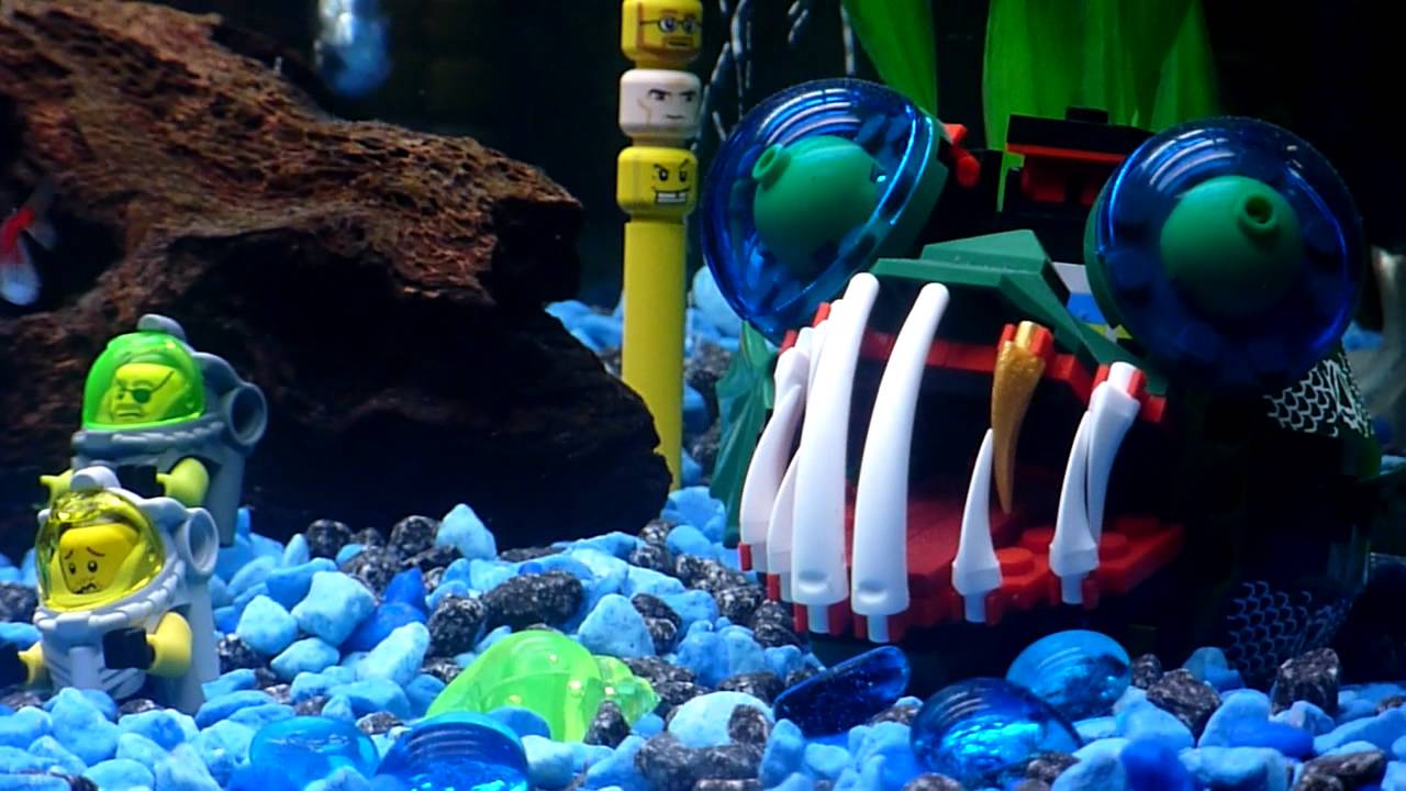 Lego fish tank take 3 - YouTube