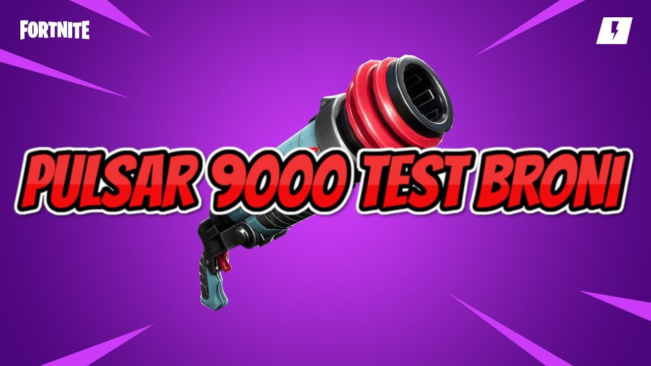 Pulsar 9000 - Test Broni Fortnite Ratowanie Świata - YouTube