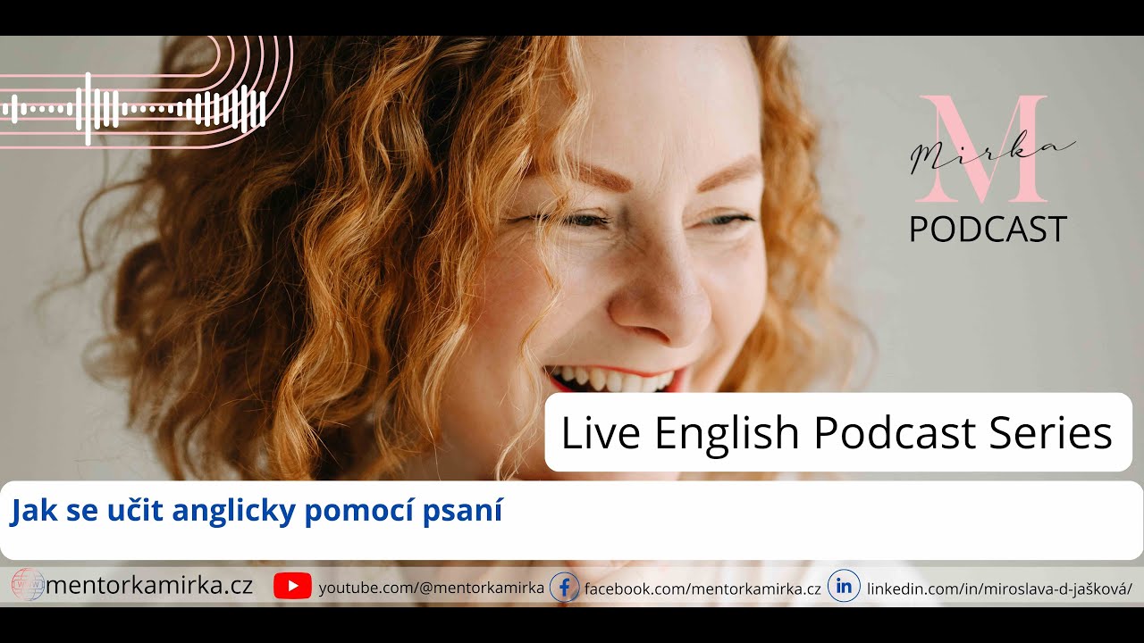 Jak se učit anglicky pomocí psaní mentorkamirka - YouTube