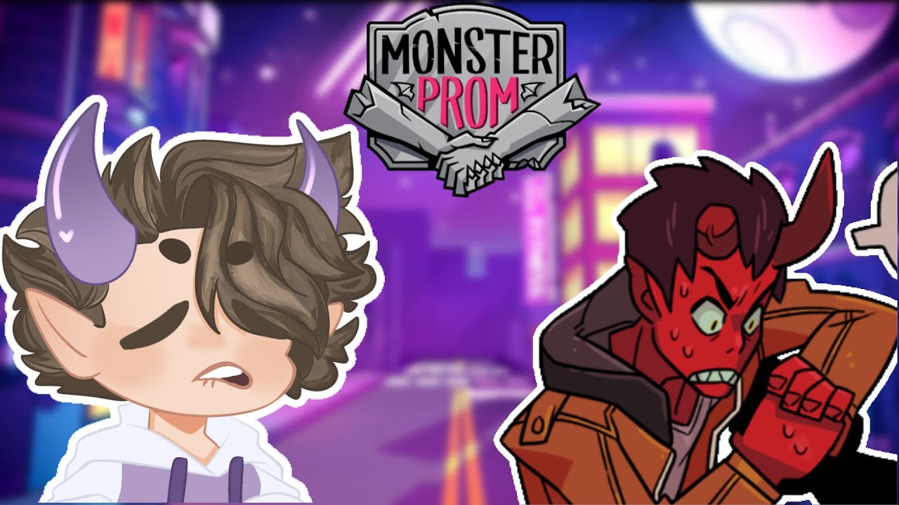 TRYING TO WOO DAMIEN | Monster Prom VOD W/ ItzMajorTofu - YouTube