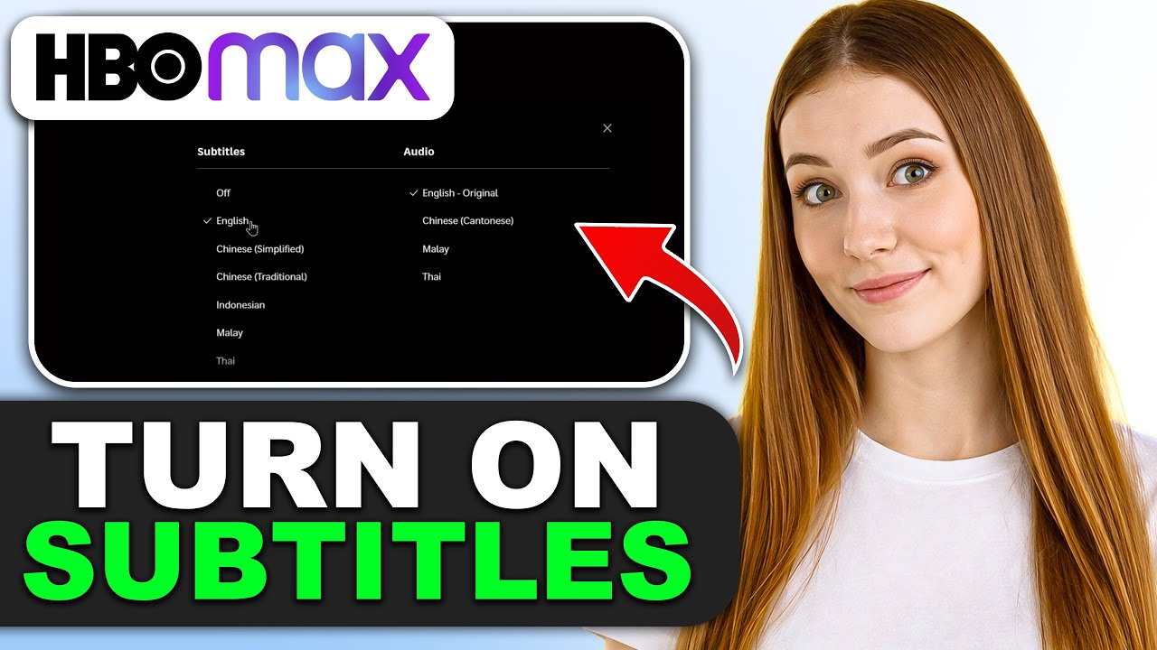 How to Turn On Subtitles on HBO Max in 2026 - YouTube