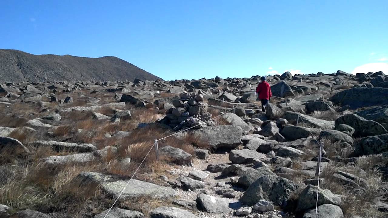 Wind on Tableland on Mt Katahdin. - YouTube