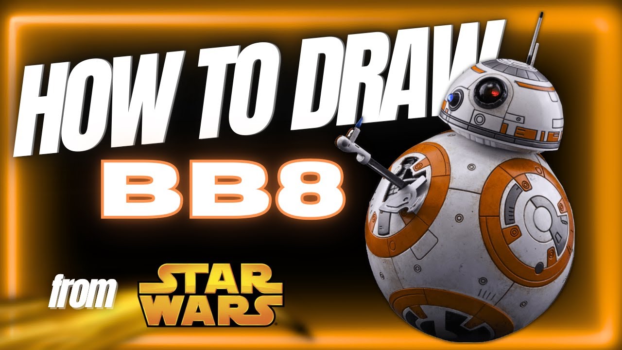 How to draw BB8 from Star Wars #starwars #starwarsfan #bb8 #droid # ...