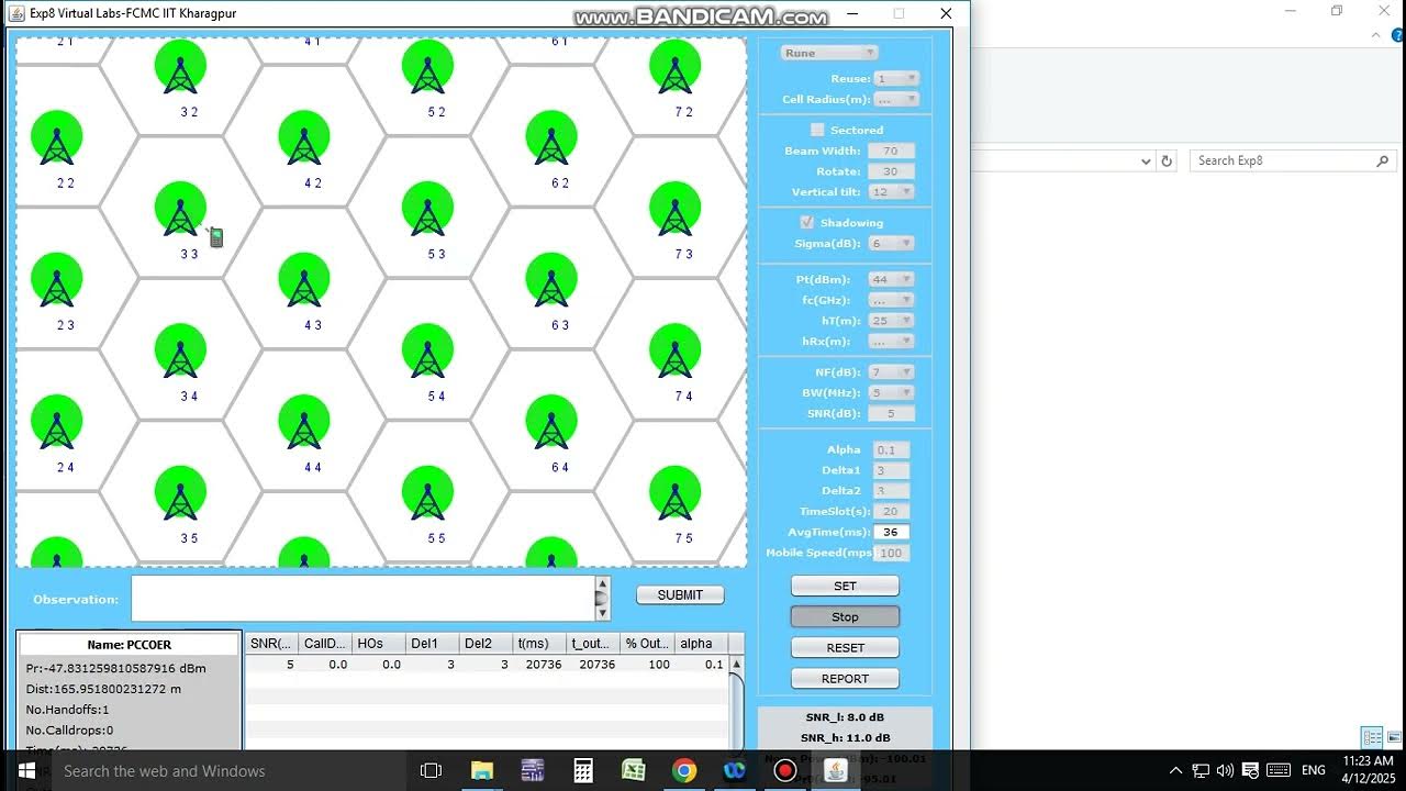 HANDOVER MECHANISM USING VLAB - YouTube