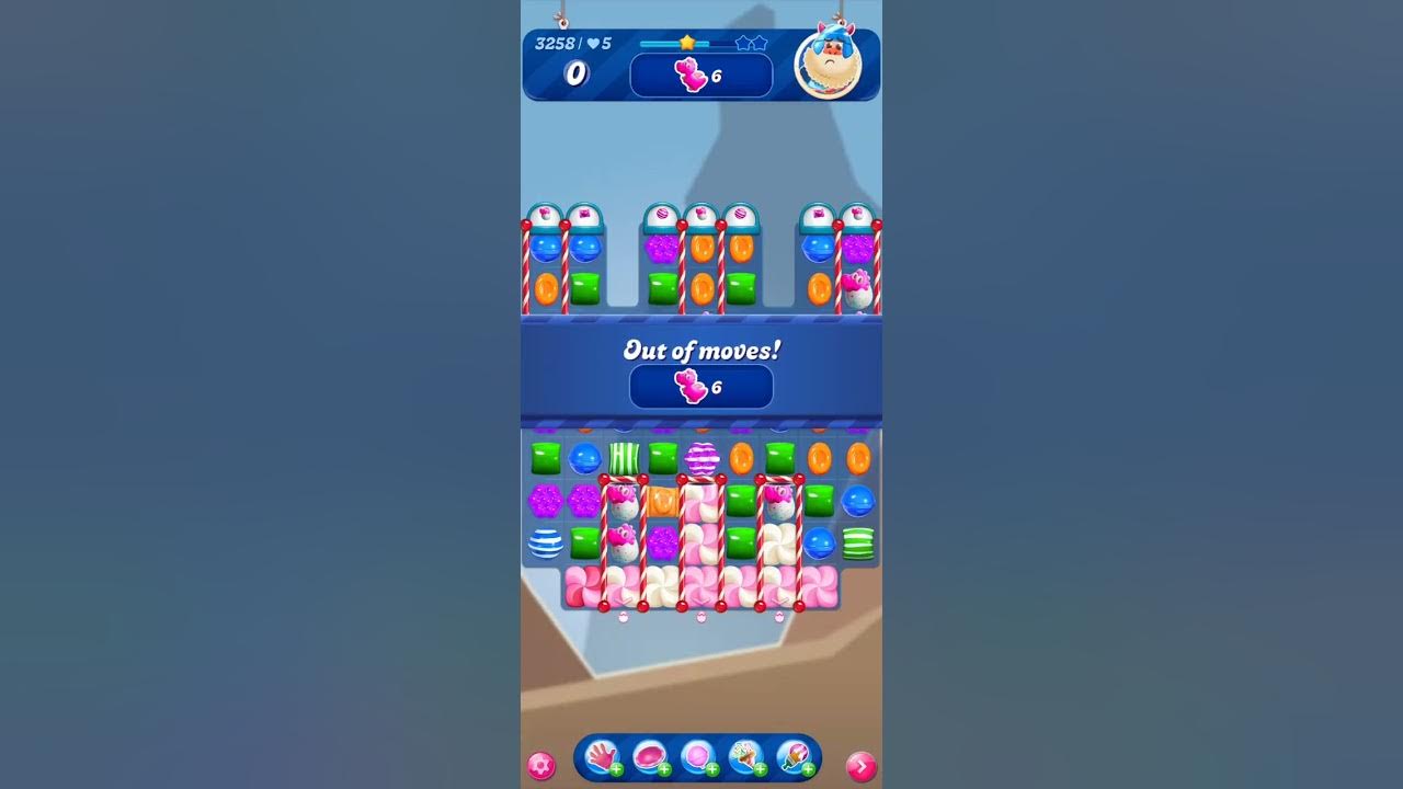 Candy Crush Saga Level 3258 - YouTube