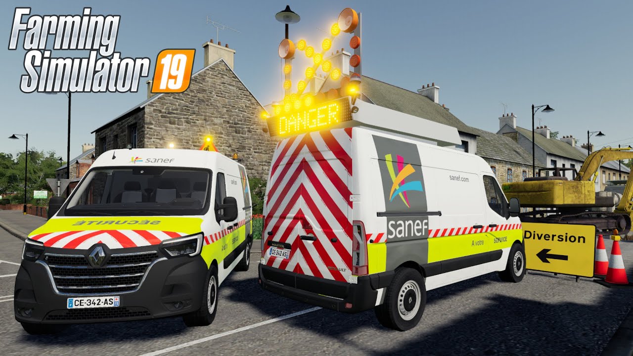 FS19 - Renault Master SANEF - MOBILE SERVICE - NEW car mod for Farming ...