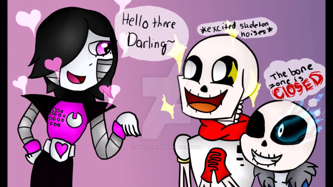 Papyrus X Mettaton----fight song requested by Mettation Undertale - YouTube