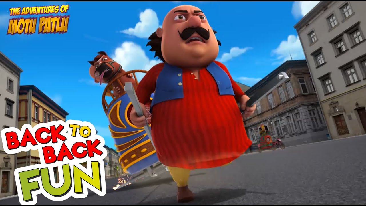 Back To Back Fun | 96 | Motu Patlu Cartoons | S11 | Cartoons For Kids ...