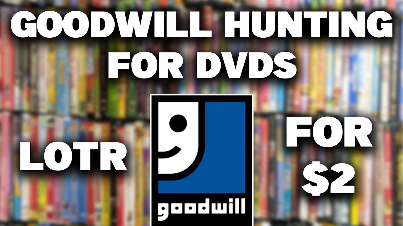 DVD Hunting At Goodwill - YouTube