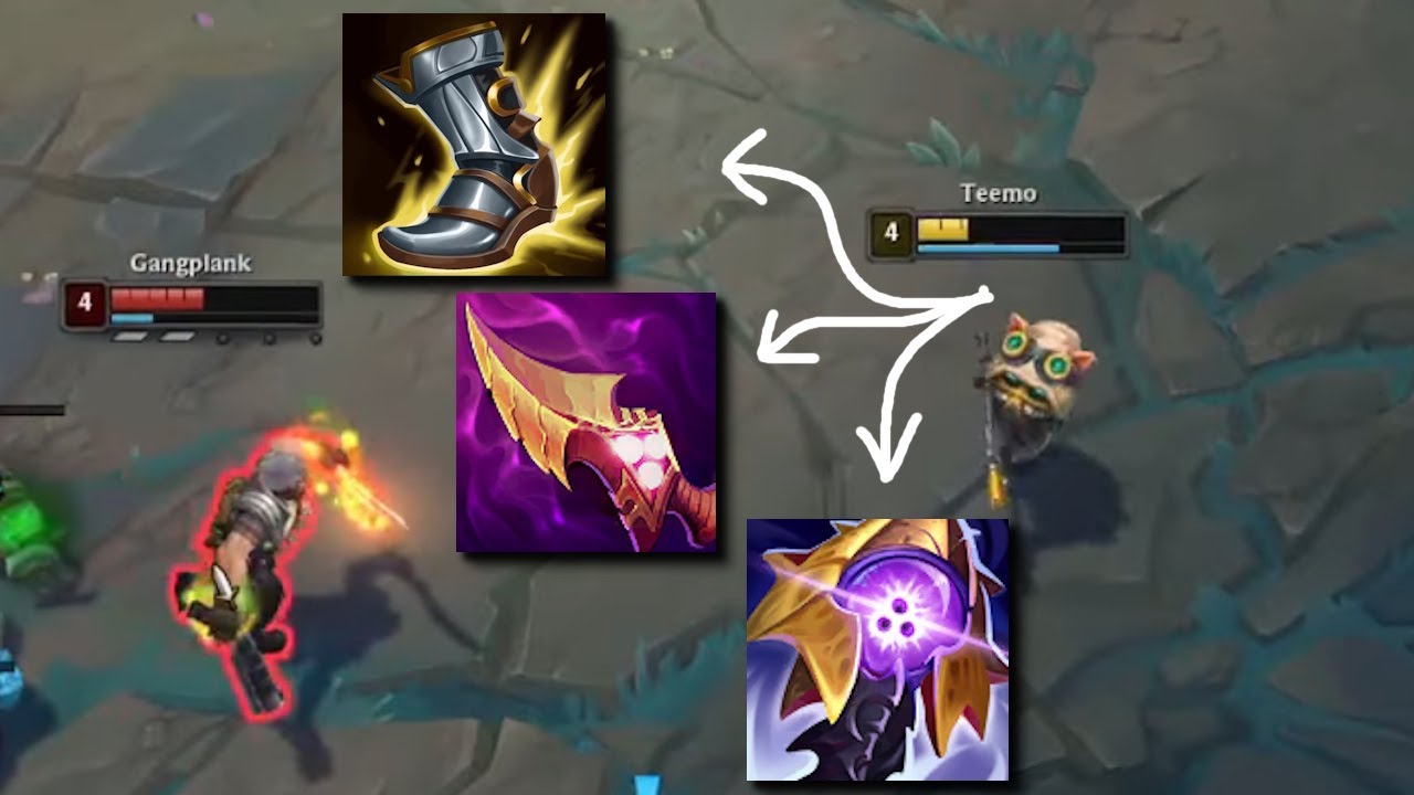 Playing the Chinese AP Bruiser Teemo Build in Challenger - YouTube