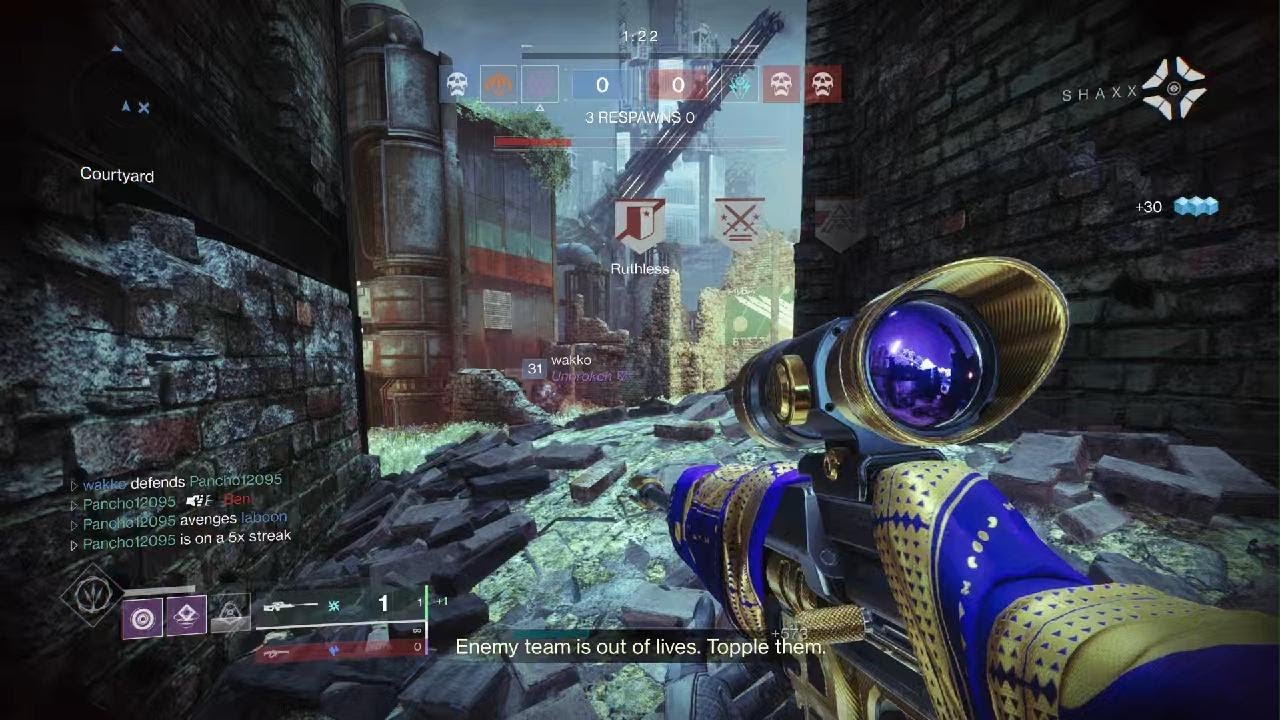 Destiny 2 solo glory match - YouTube