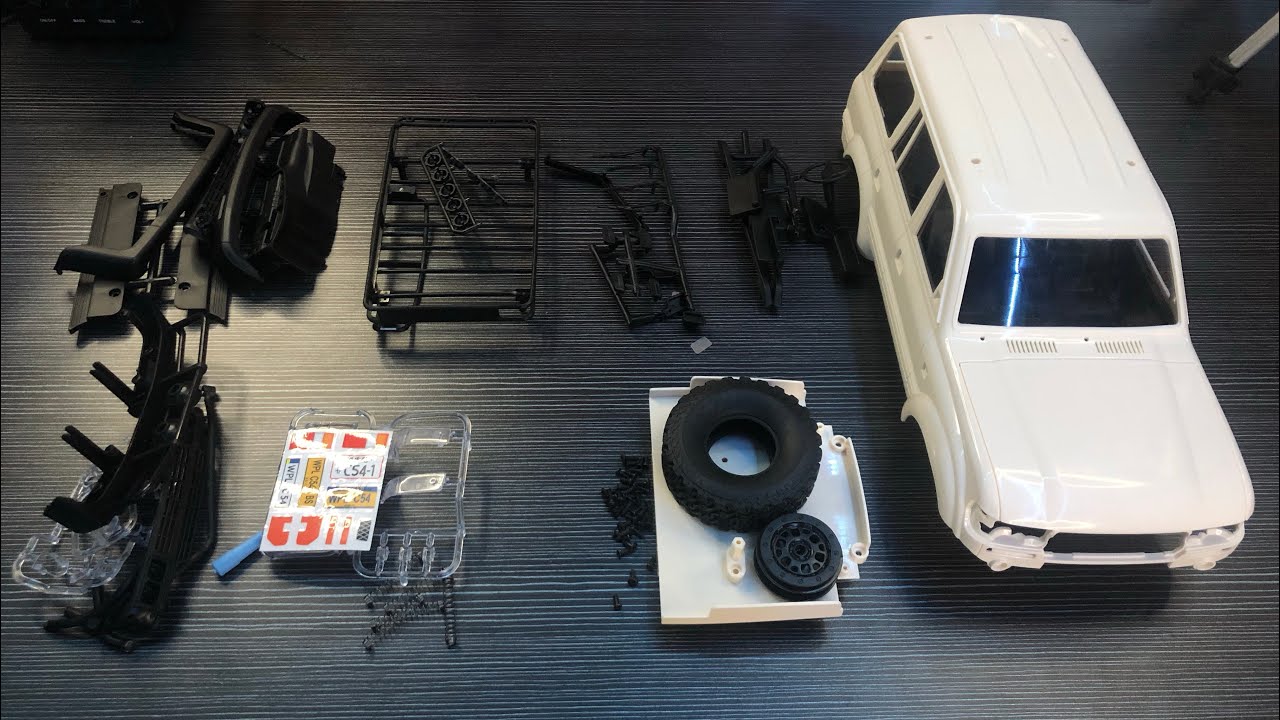 Upgrade | Pasang WPL LC80 RC Body Chassis Frame Kit | Wpl C54 - YouTube