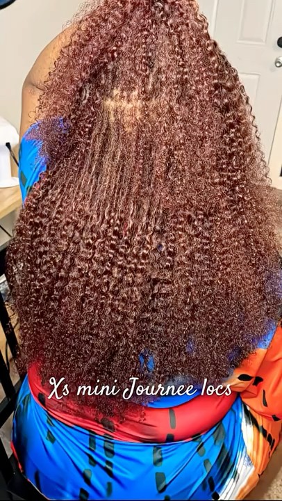 Xs mini Loc extensions #locs #microlocs #locsjourney #locextensions # ...