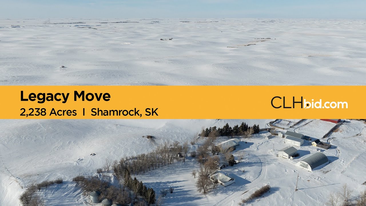 Legacy Move I SK Farm Land For Sale I Shamrock, SK - YouTube