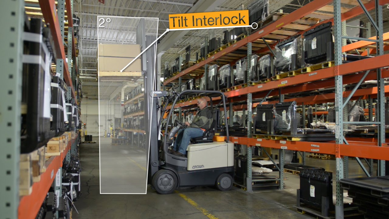 Crown FC Series Counterbalance Forklift with Intrinsic Stability - YouTube