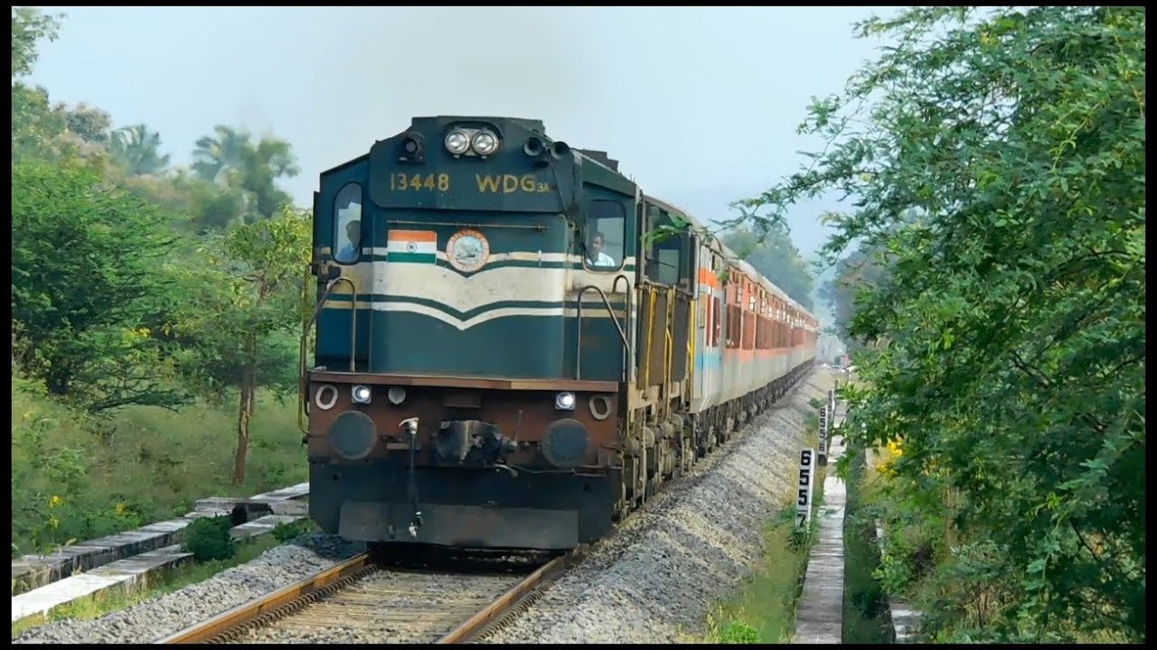 Silent crossing POTHIGAI SF EXPRESS, Tirunelveli passenger with same ...