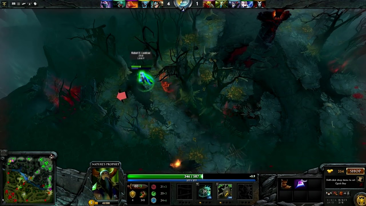 Dota 2 Chi Long Qua plays Natures Prophet - YouTube