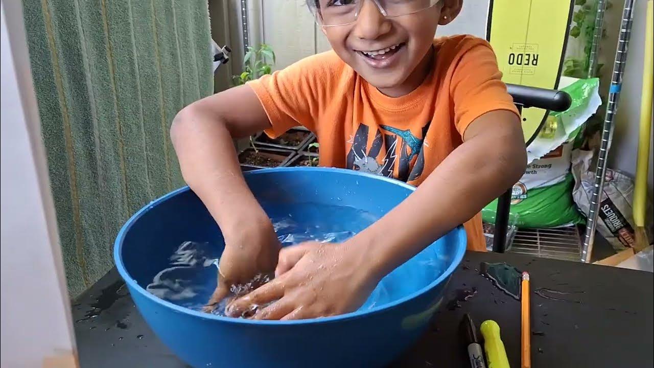 science experiment magic water bag 🎒| elementary science experiment ...