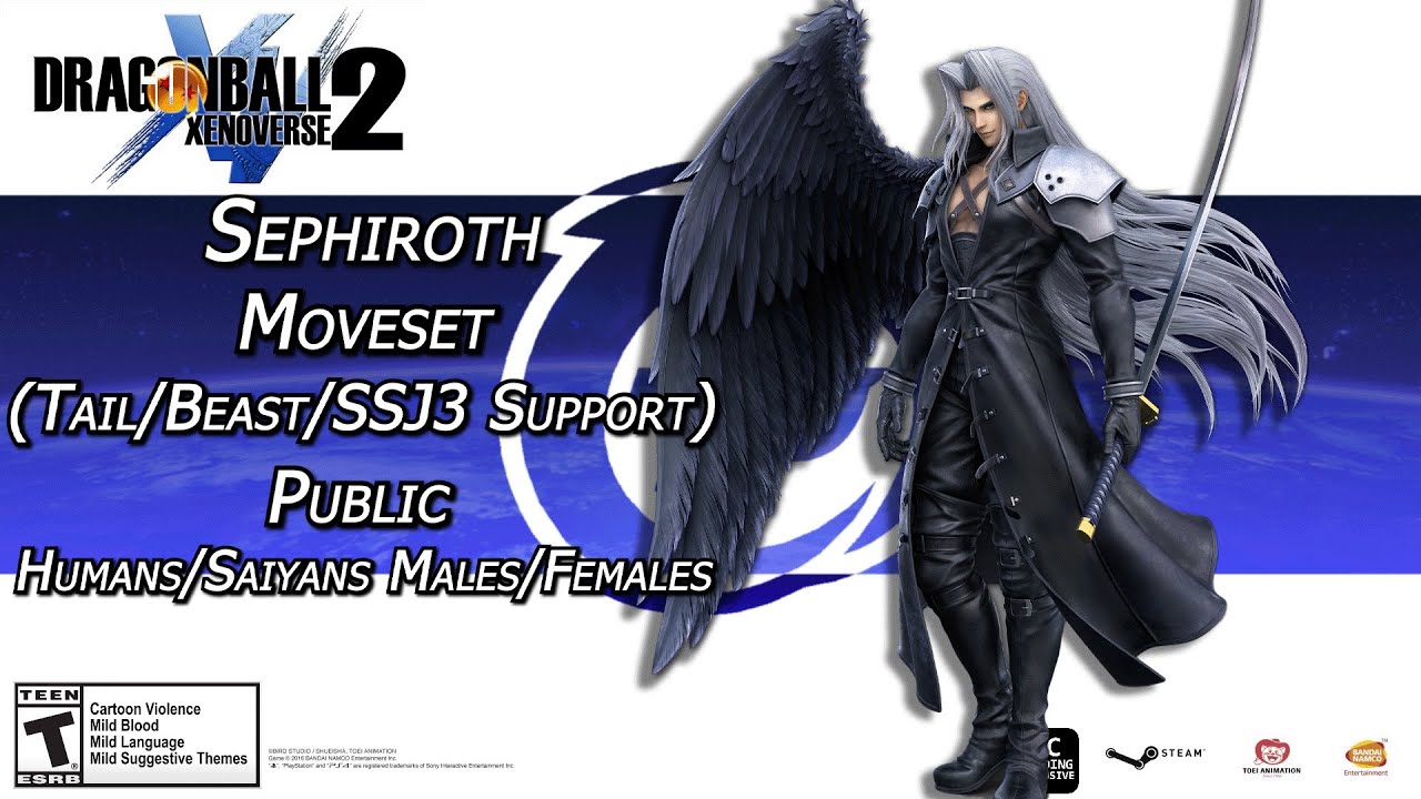 DBXV2 Mods: Sephiroth Moveset - YouTube