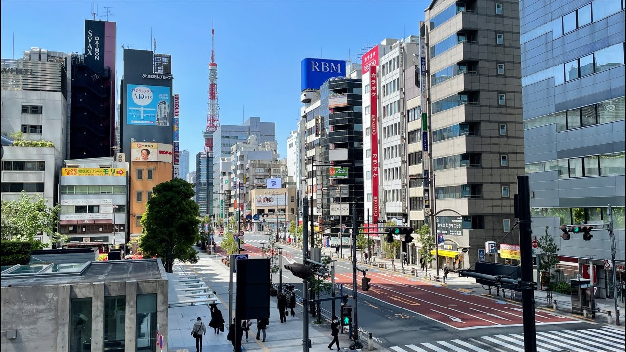 Tokyo Street View | Hamamatsucho Station Area - YouTube