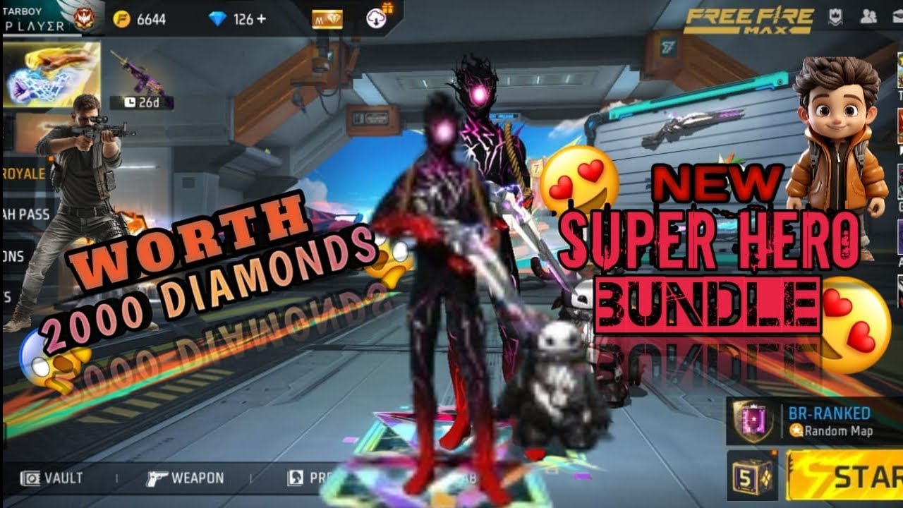 Free Fire New Superhero Bundle😍| HONEST REVIEW| DreamX Gamer - YouTube