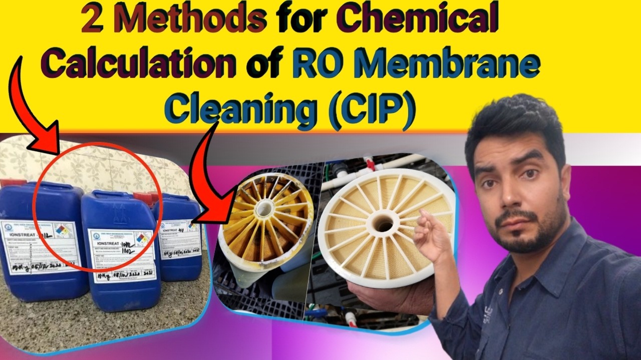 RO Membrane Cleaning| Chemical Calculation| Membrane CIP chemical ...