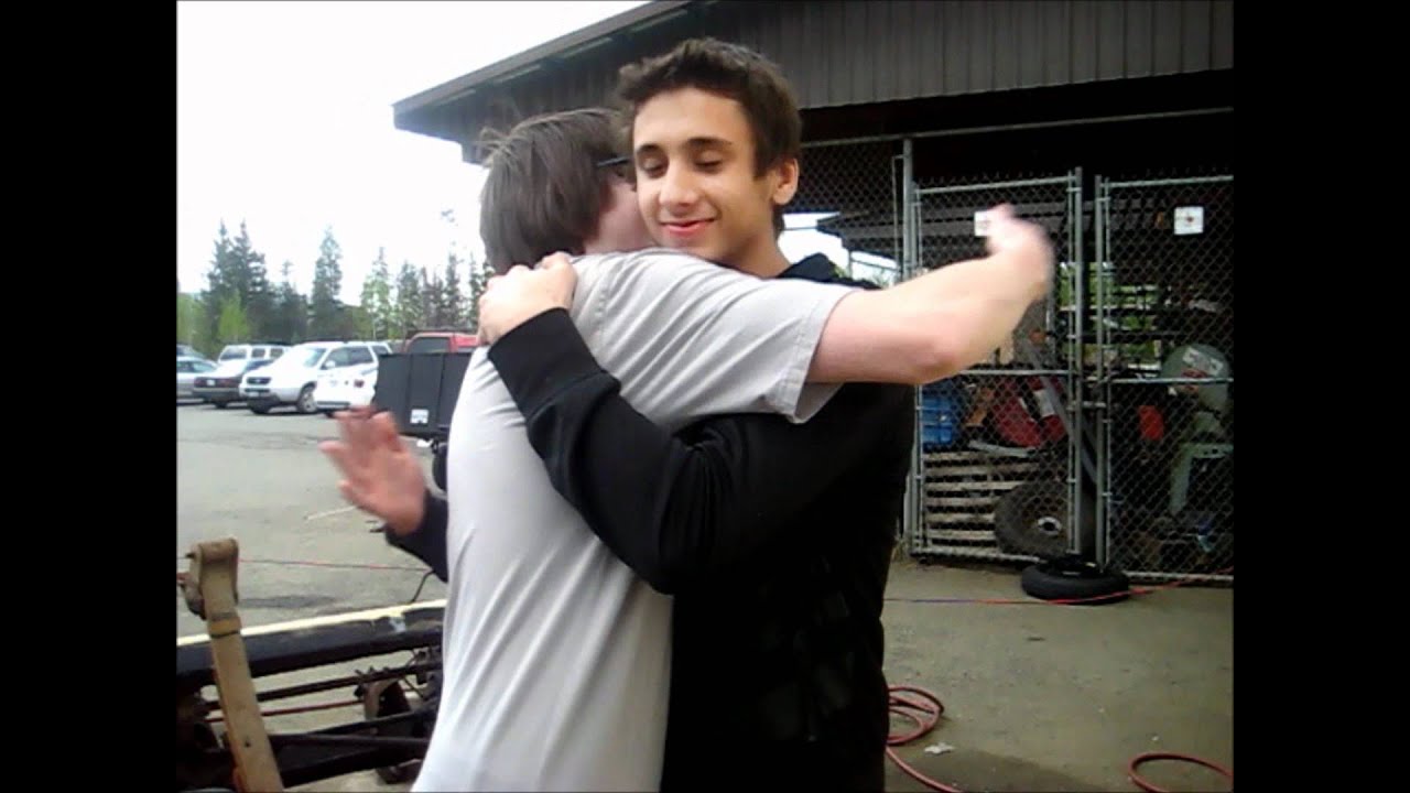 2 Guys 1 Hug - YouTube