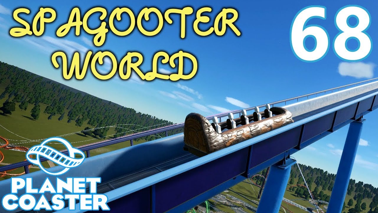Planet Coaster SPAGOOTER WORLD - Part 68 - MISSILE FLUME - YouTube