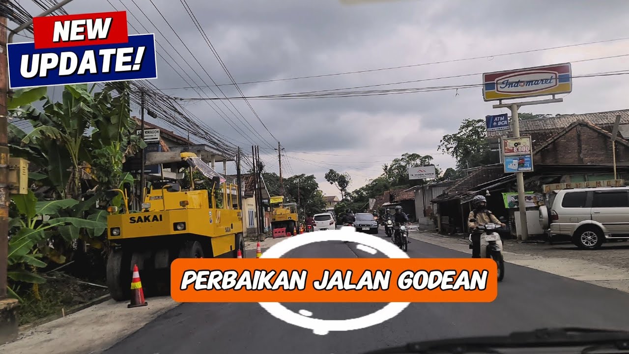 Jalan Godean Sleman DIY‼️Lebar & Mulus - YouTube